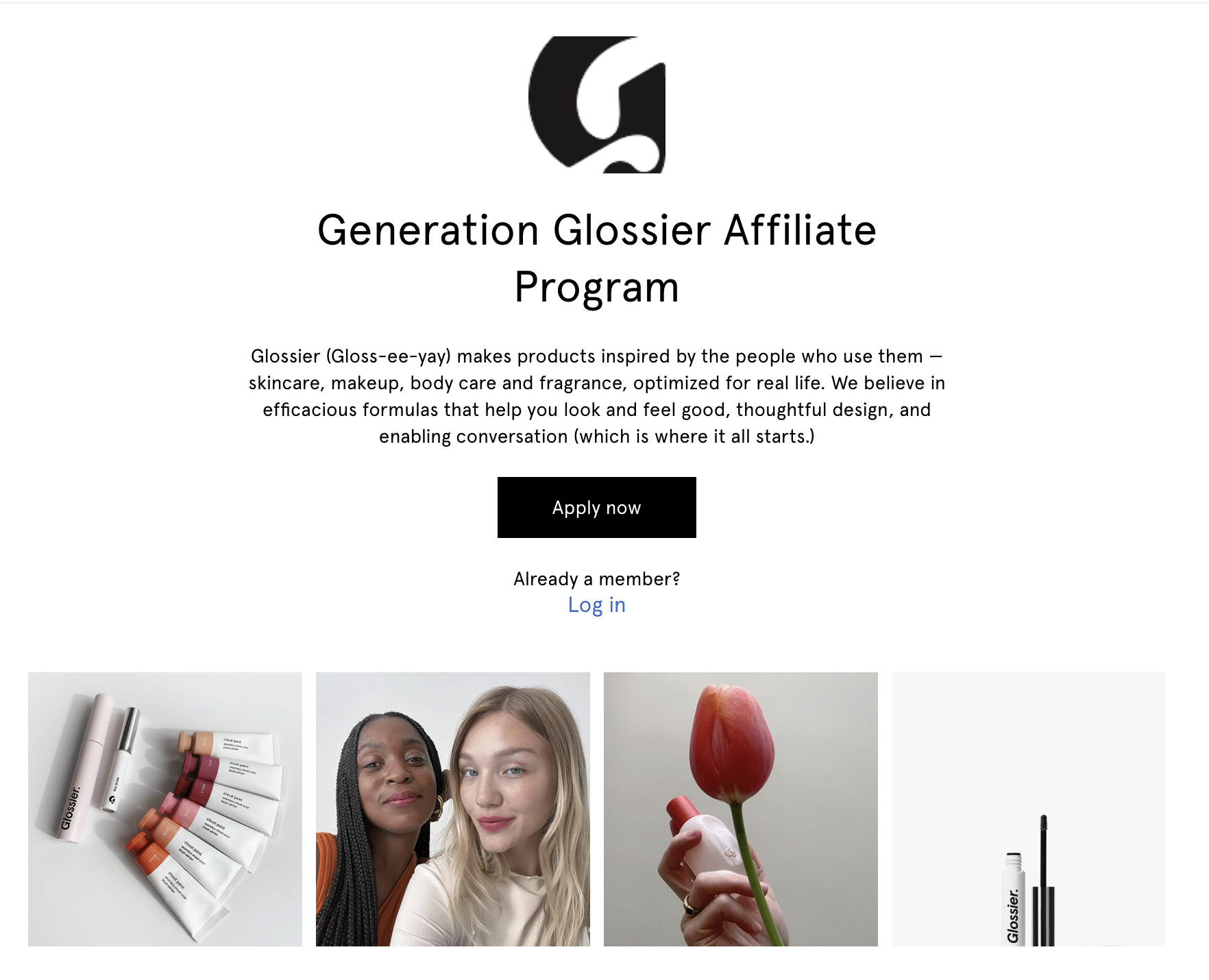 Glossier's Ambassador Program | CommerceNext